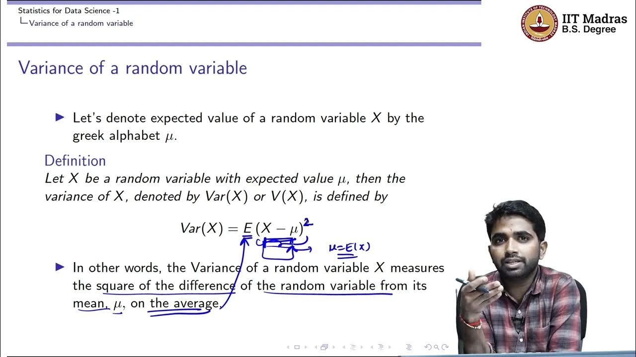 W10_L4_Variance of a random variable - YouTube