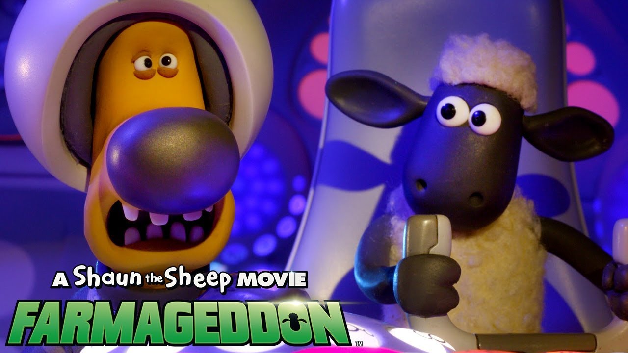 Space Clip - A Shaun the Sheep Movie: Farmageddon - YouTube