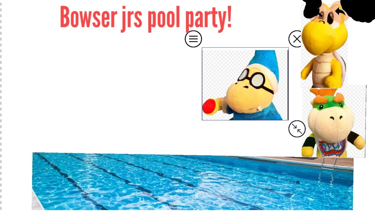 Sml parody:Bowser Jrs pool party - YouTube