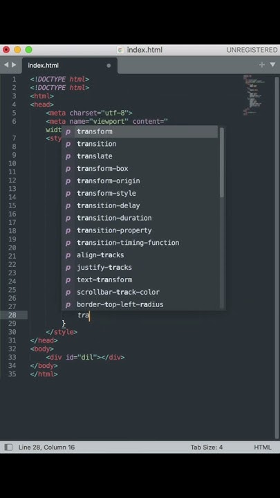 How to create heart || HTML & CSS || #coding #css #html - YouTube