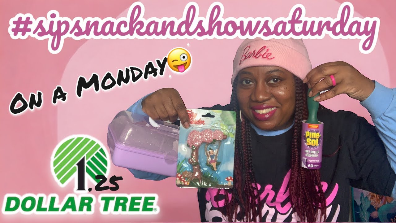 Finally!! A Dollar Tree Haul🤩 #sipsnackandshowsaturday on a Marvelous ...