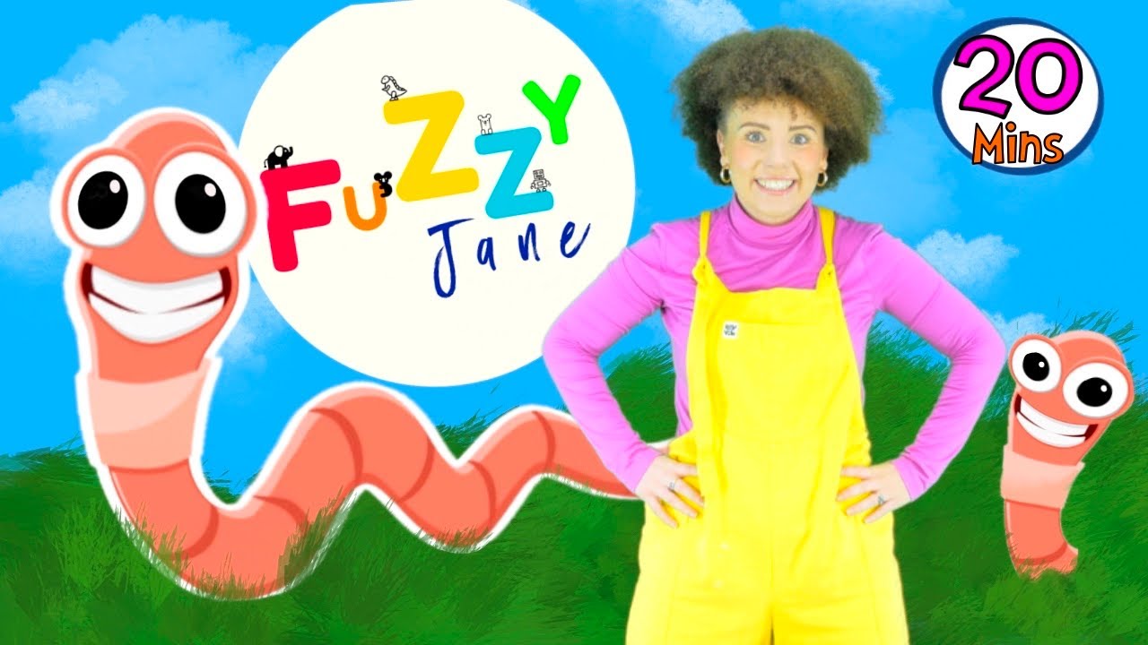 Movement For Nursery Kids With Fuzzy Jane - The Wiggly Worm Song And ...