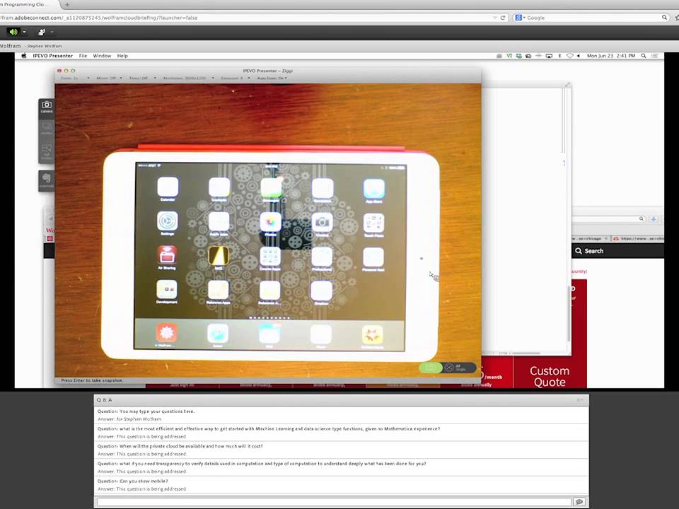 Wolfram Programming Cloud Briefing with Stephen Wolfram - YouTube