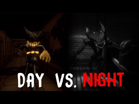 The Ink Demon In Boris And The Dark Survival VS. Bendy: Lone Wolf