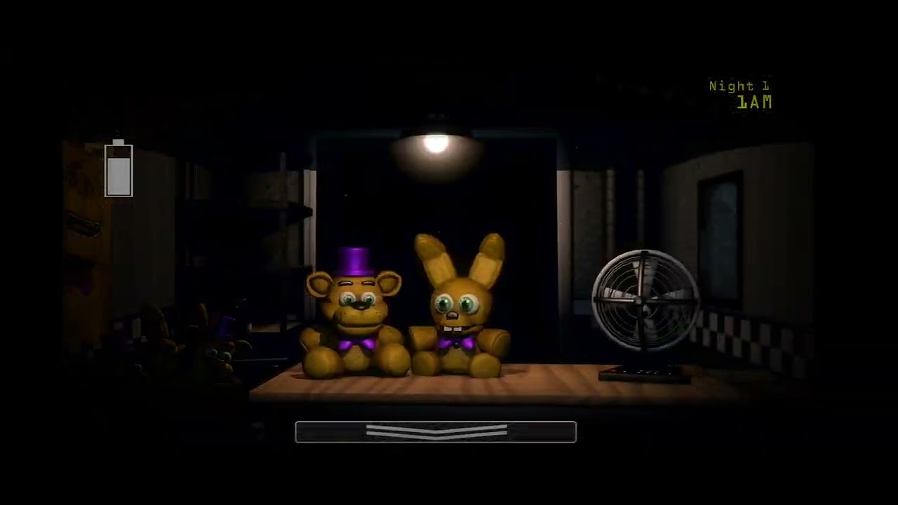 Прохожу 1 ночь Fnaf 0 Golden Past(Fnaf0 G.P) 1---часть - YouTube
