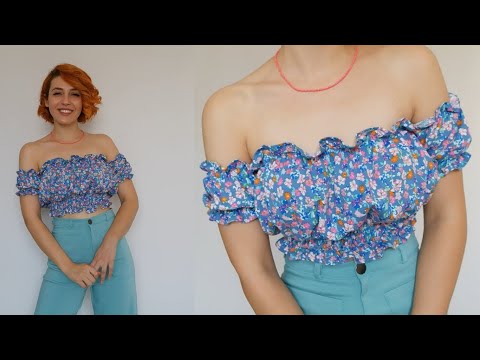 ÇOK KOLAY MADONNA YAKA BLUZ DİKİMİ  | Damla Toral