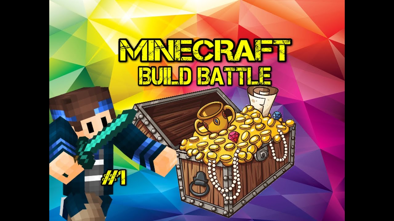 MINECRAFT: BUILD BATTLE #1 TREASURE CHEST w/MakingMovesHD - YouTube
