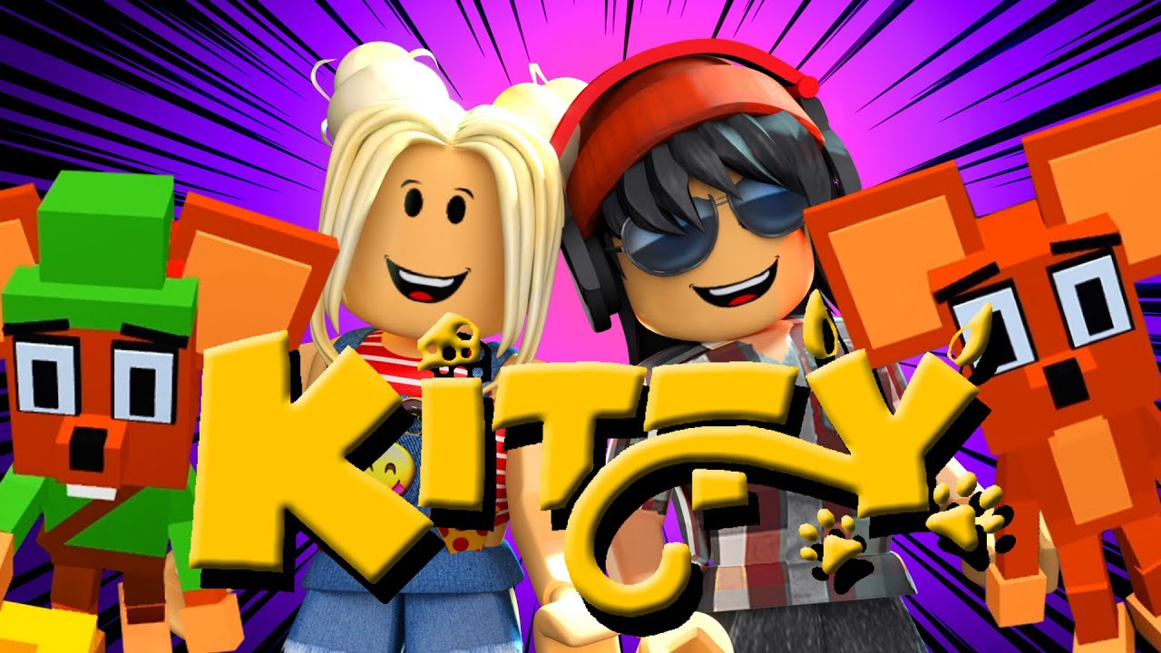 ROBLOX - Escapando do gato (kitty) - YouTube
