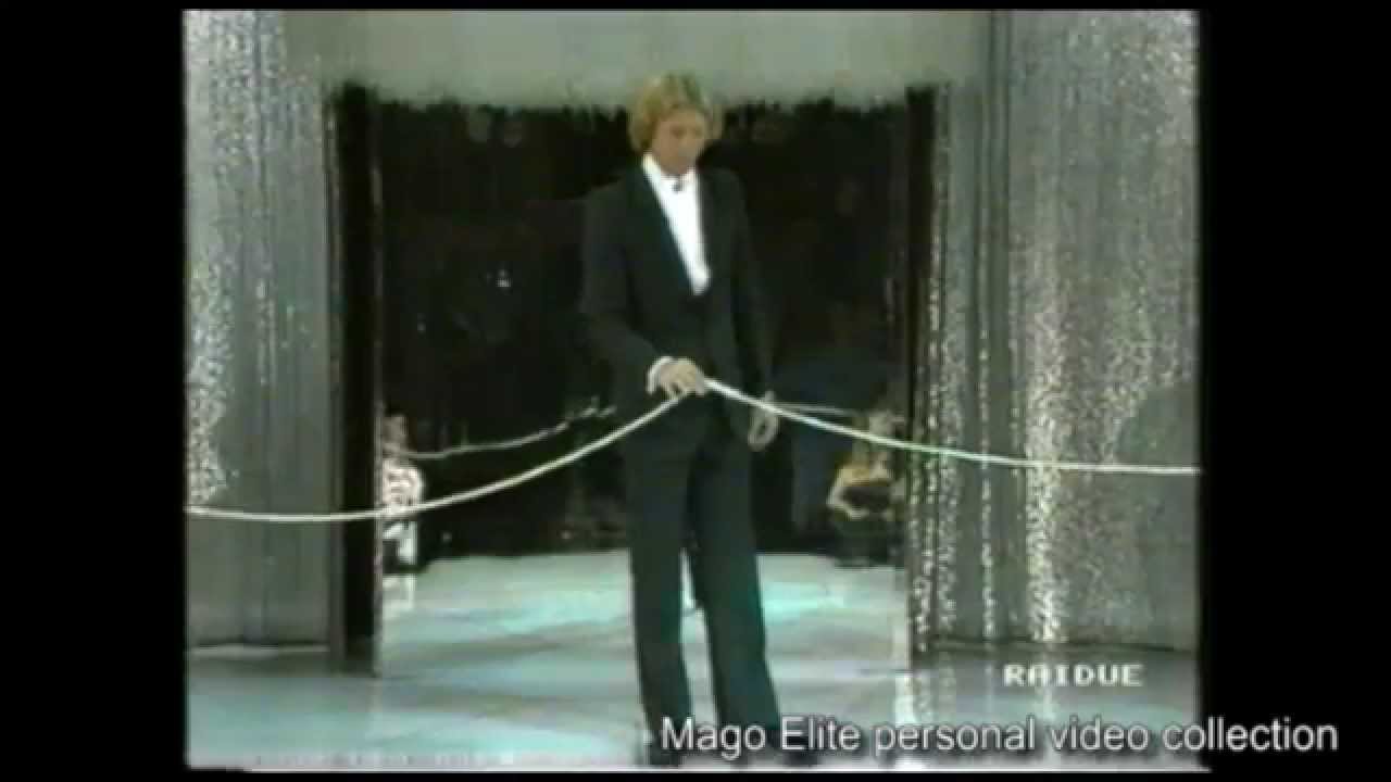 Richard Ross, italian TV 80's - Mago Elite video collection - YouTube