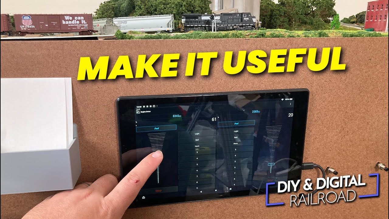 Cool Things You Can Add To Your Model Railroad Fascia - YouTube