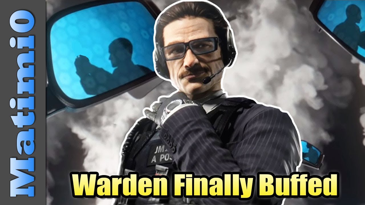 Warden Finally Gets an Upgrade - Rainbow Six Siege - YouTube