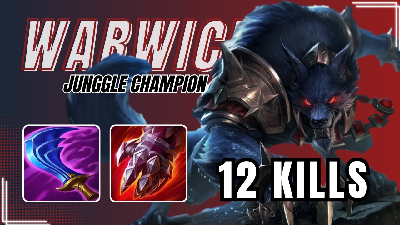 WILD RIFT - WARWICK TOP LANE GAMEPLAY | (BUILD & RUNES) - YouTube
