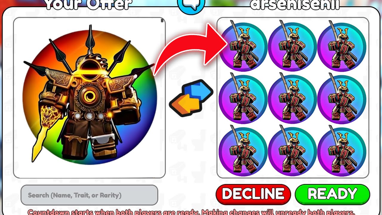 😱TRADE NEW Sinister Titan Clock Man Ultimate in Skibidi Tower Defense ...