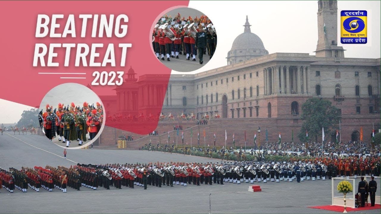 #LIVE : Beating Retreat 2023 - Annual musical extravaganza - 29th ...