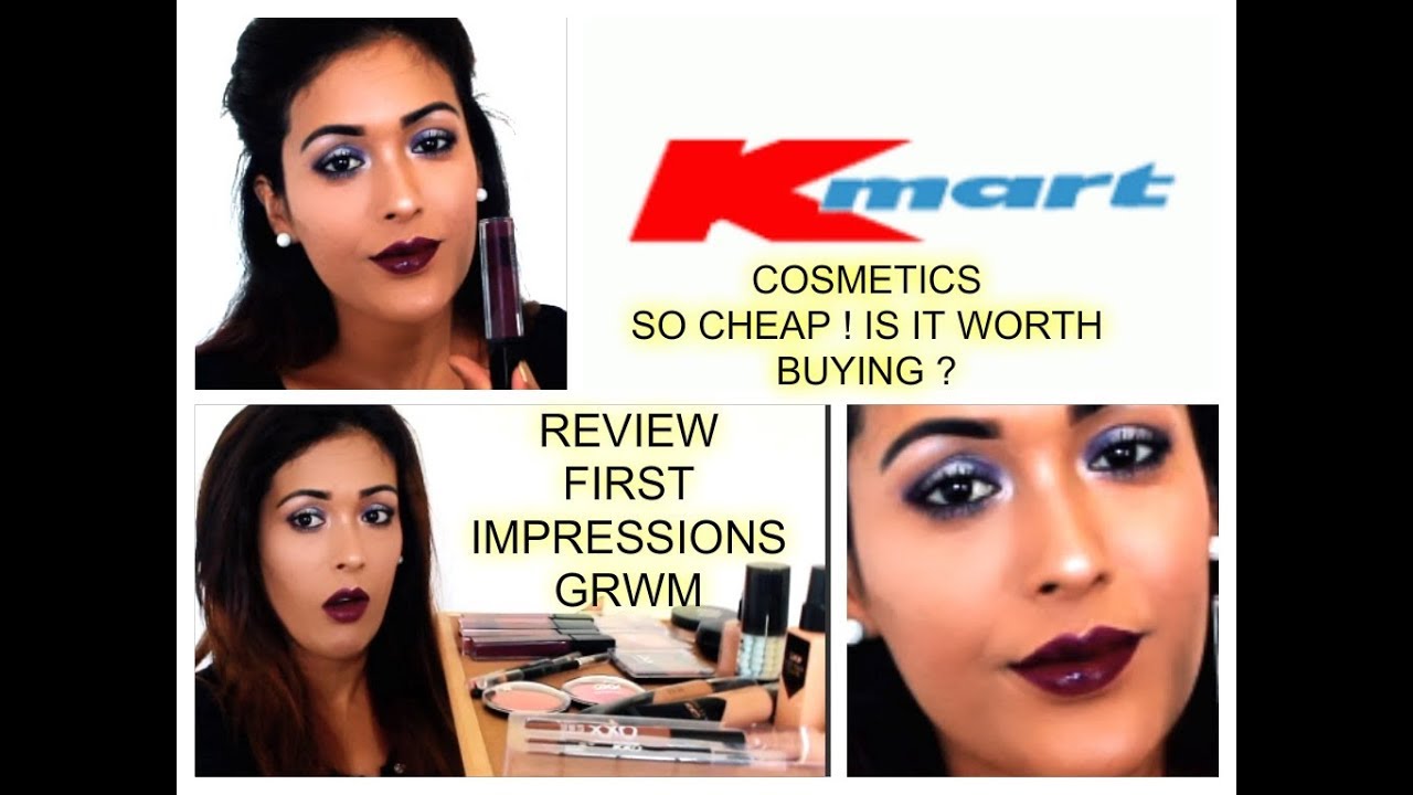 Full Face Makeup Tutorial / Using Kmart Oxx Makeup Only ! - YouTube