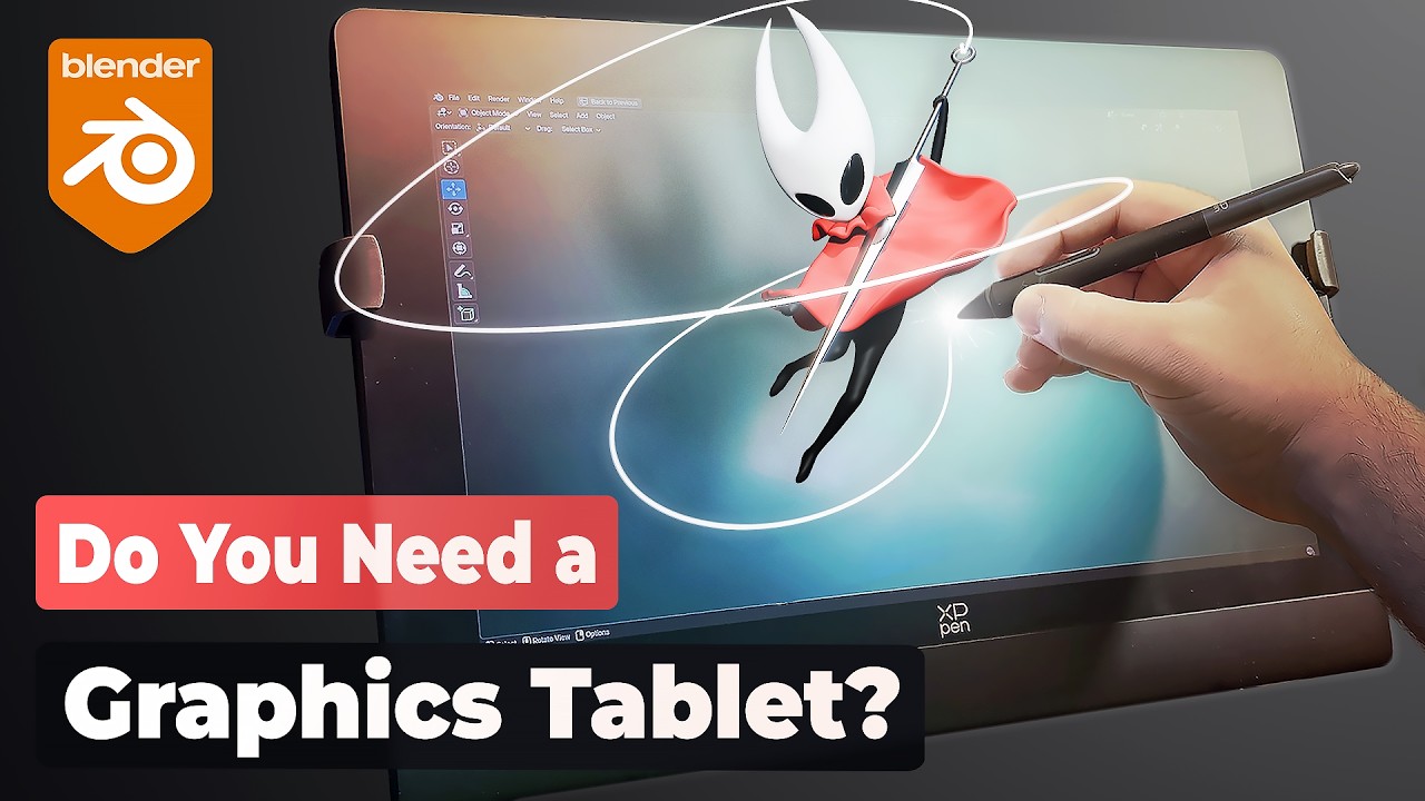 Before You Buy a Graphics Tablet for Blender… Watch This! - YouTube
