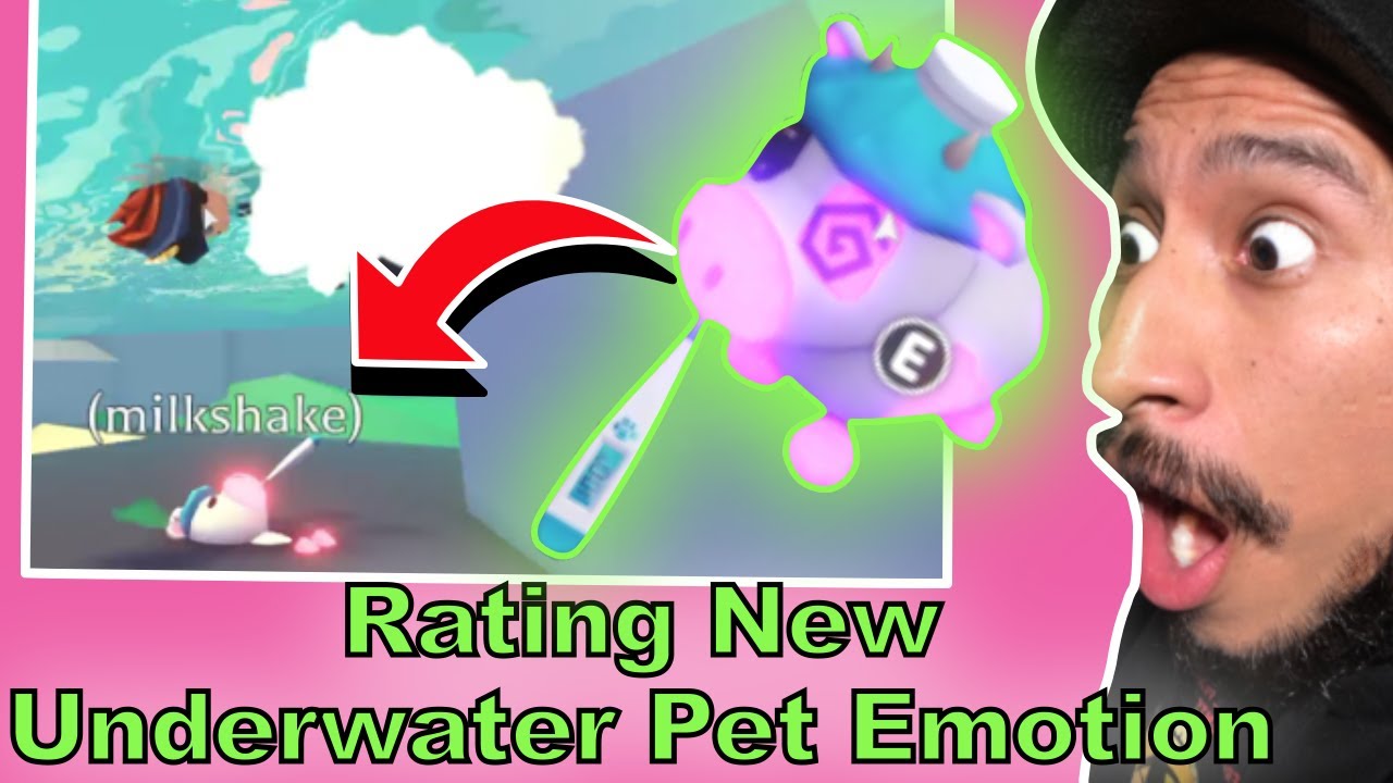 Rating New Adopt Me Update Pet Emotions - YouTube