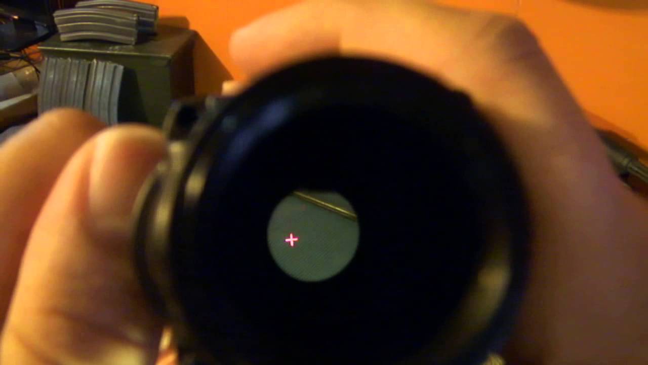 BARSKA 1x30mm IR Electro Sight - YouTube