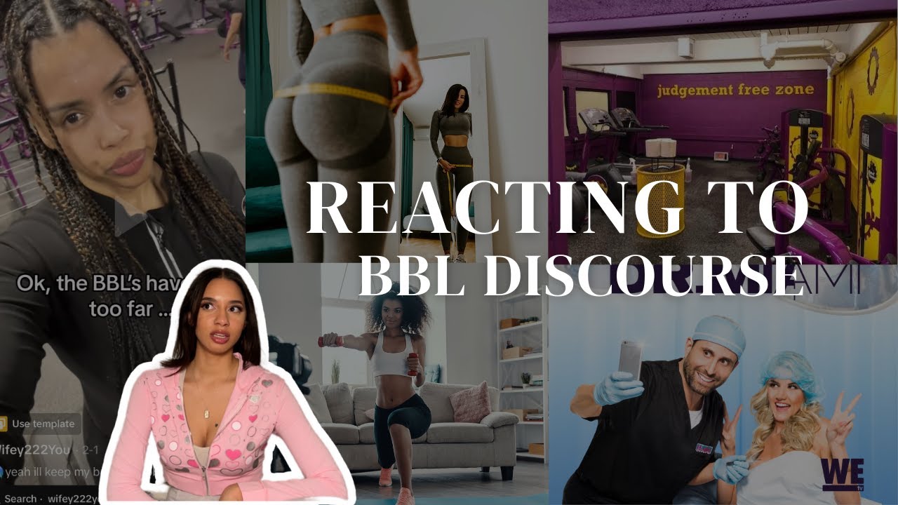 She did what in a gym?? | Reacting to the BBL Discourse on Tik Tok ...