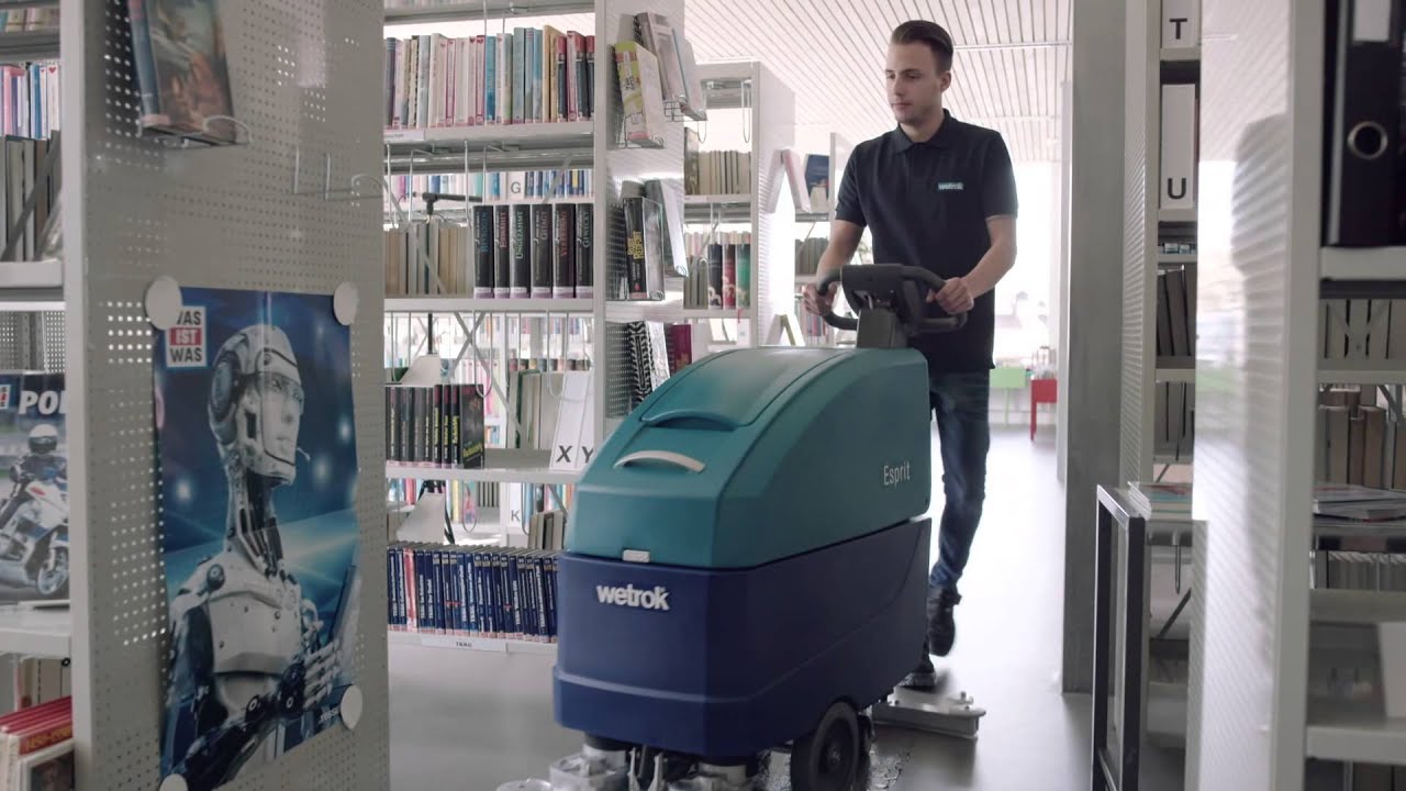 Wetrok Duomatic Esprit I skruber-suszarka - YouTube
