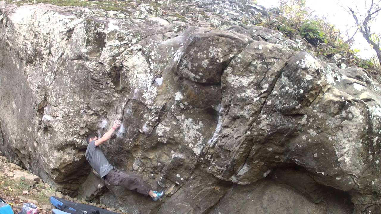 Arkansas Bouldering November 2014 - YouTube
