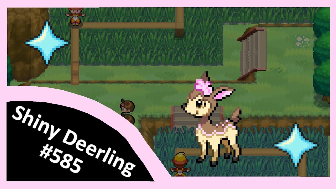 (Live) Shiny Deerling after 6,242 Random Encounters! Unova Shiny Living Dex #585 - YouTube