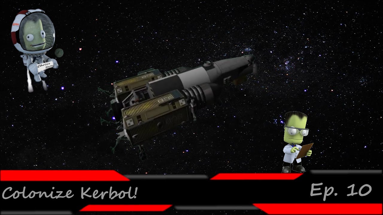 Kerbal Space Program - Colonize Kerbol! [Livestream/Ep.10] - YouTube