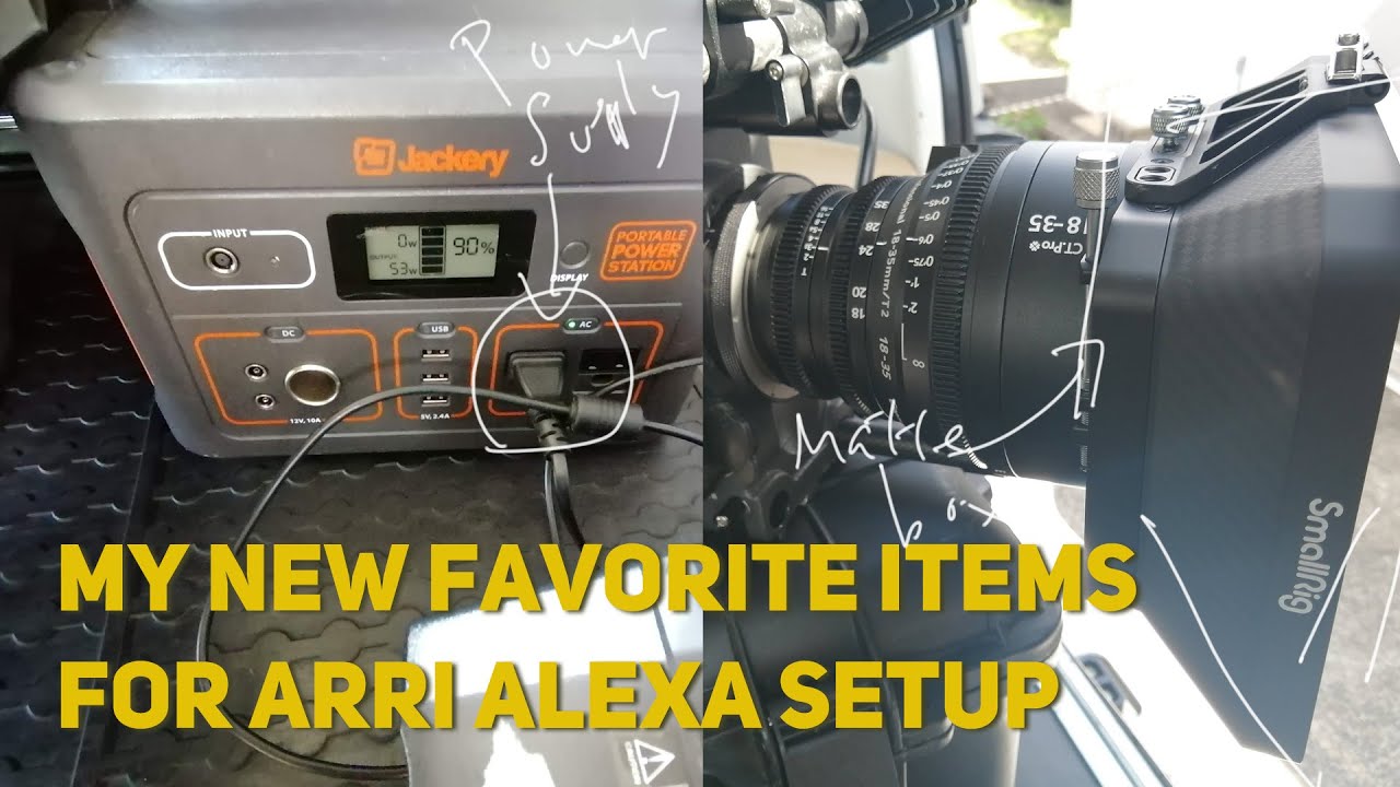 My Favorite Gears for ARRI ALEXA Setup in Mid 2021 | Smallrig Mattebox ...