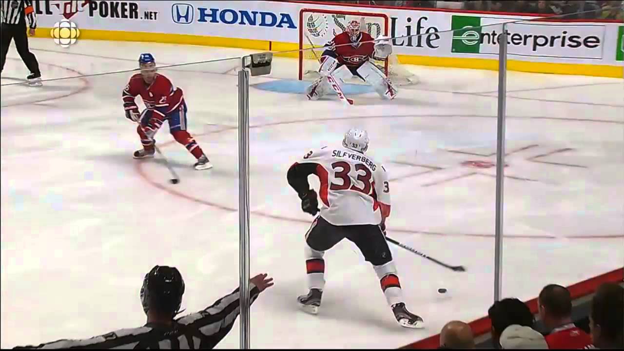 #33 Jakob Silfverberg Goal (Ottawa Senators vs Montreal Canadiens May 2 ...