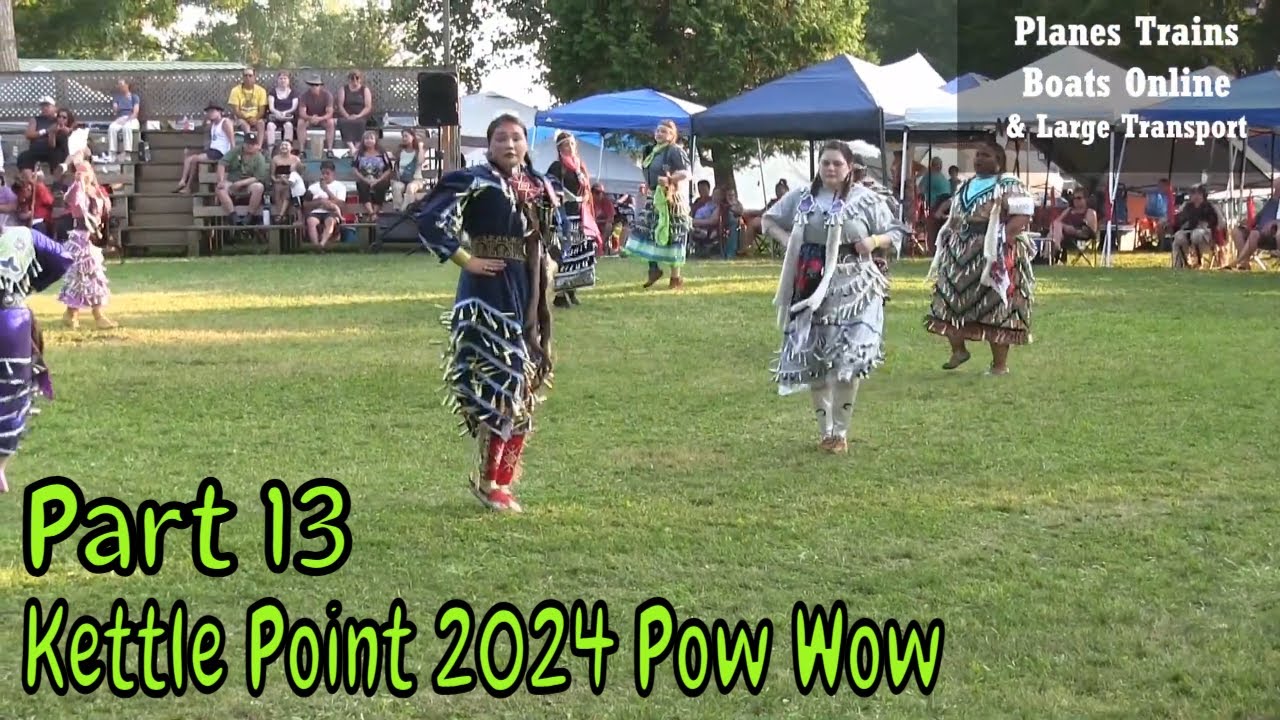 PTBO Visits The Kettle Point 2024 Pow Wow Playing Drums & Dancing Part ...