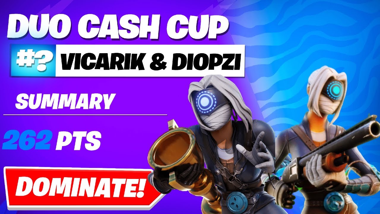 How We DOMINATED The DUO CASH CUP! - YouTube