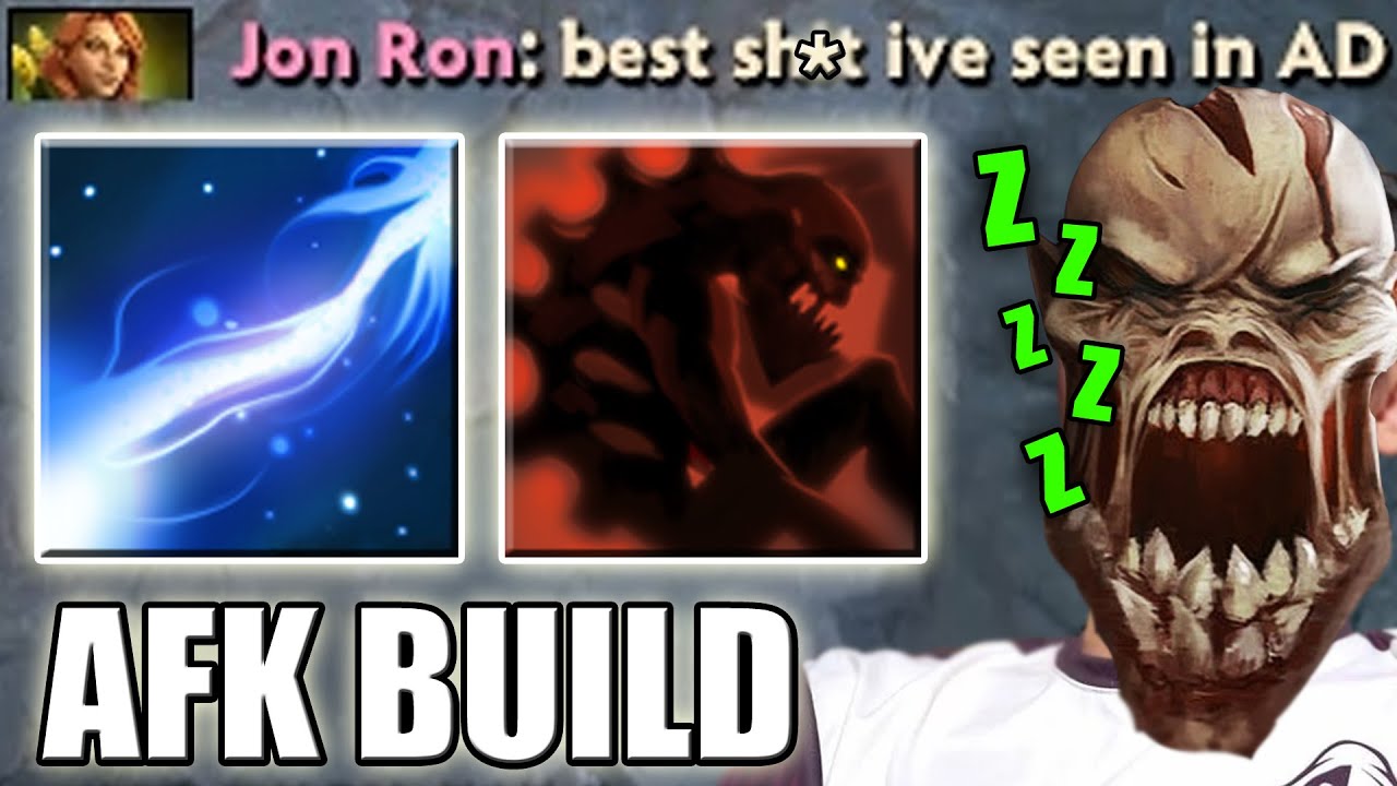 True AFK Gaming [Broken Tether + Infest Combo] Dota 2 Ability Draft ...