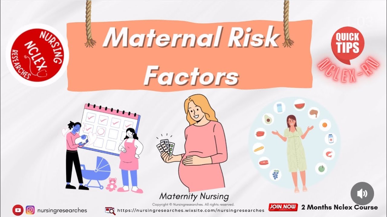 Maternal Risk Factors (Maternity Nursing) - YouTube