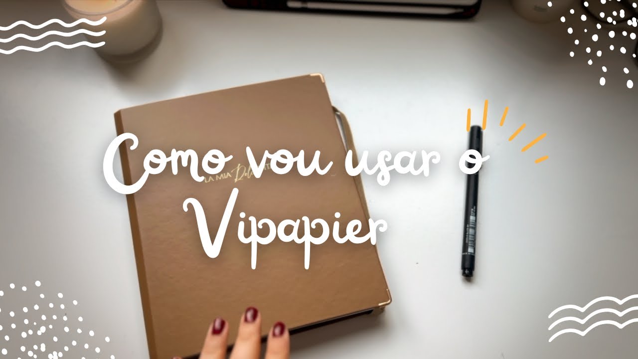 Como vou usar o início do planner @VIPAPIER 2026 - YouTube