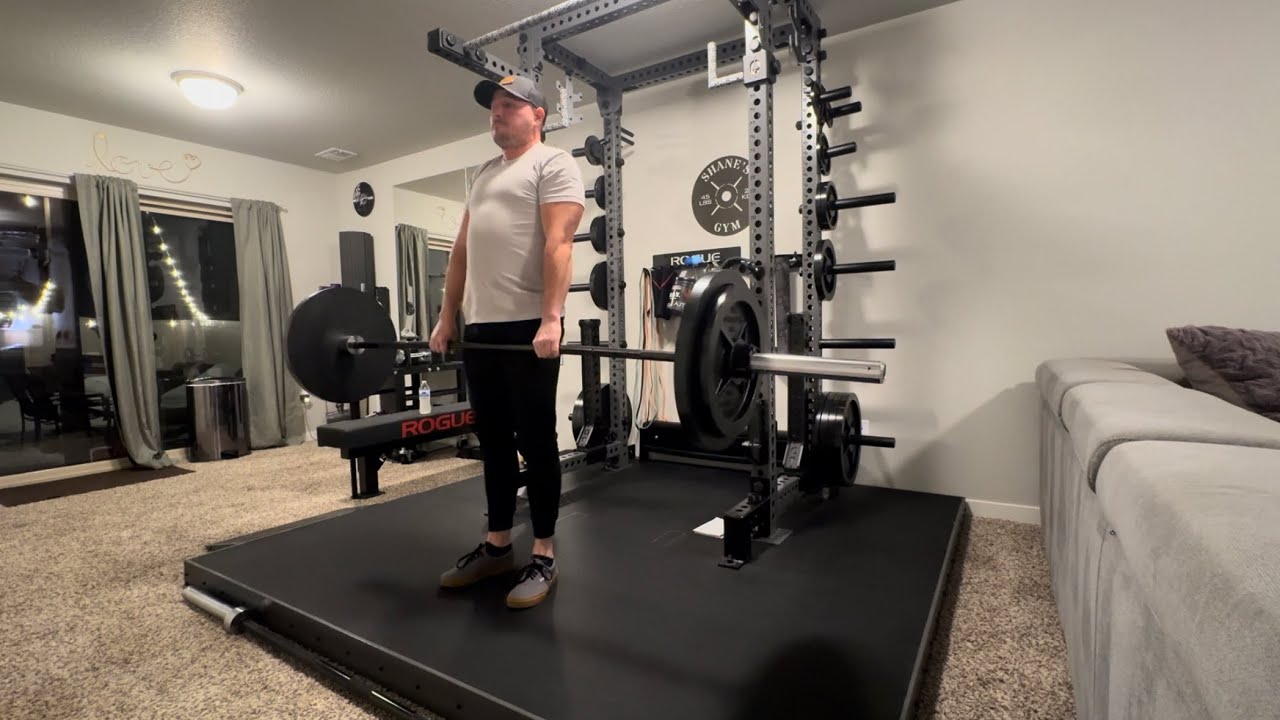 Heaviest Weight on My Deadlift Bar Yet!!! - YouTube