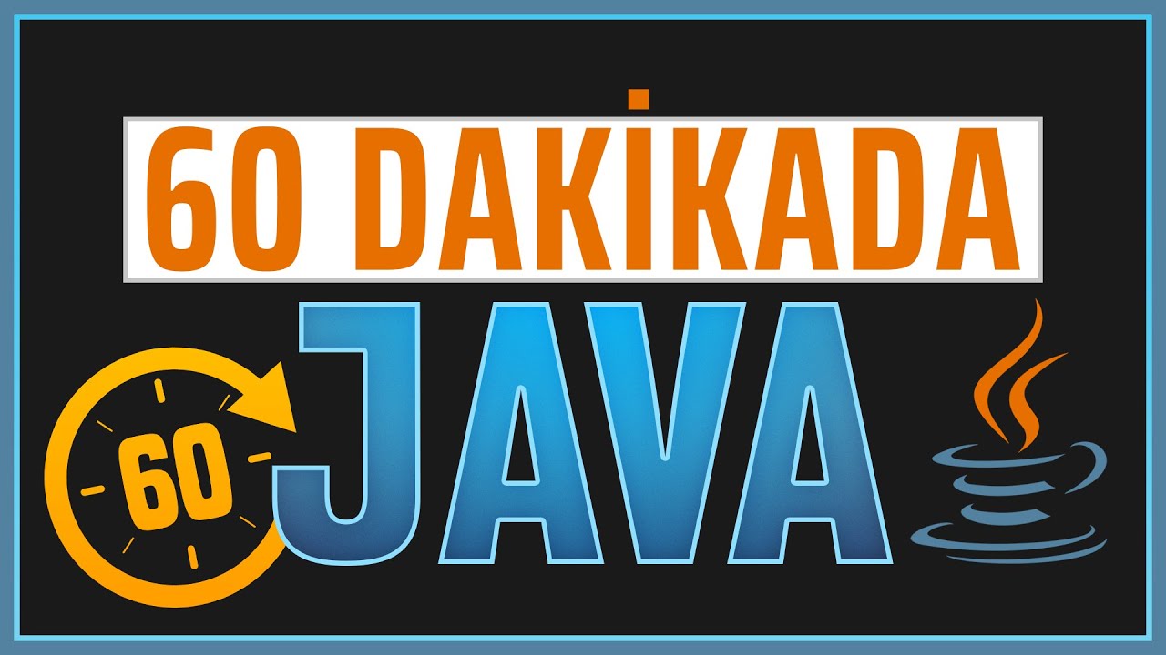 1 Saatte Yazılıma Başlangıç - Yazılım ve Java Temel Kavramlar - YouTube