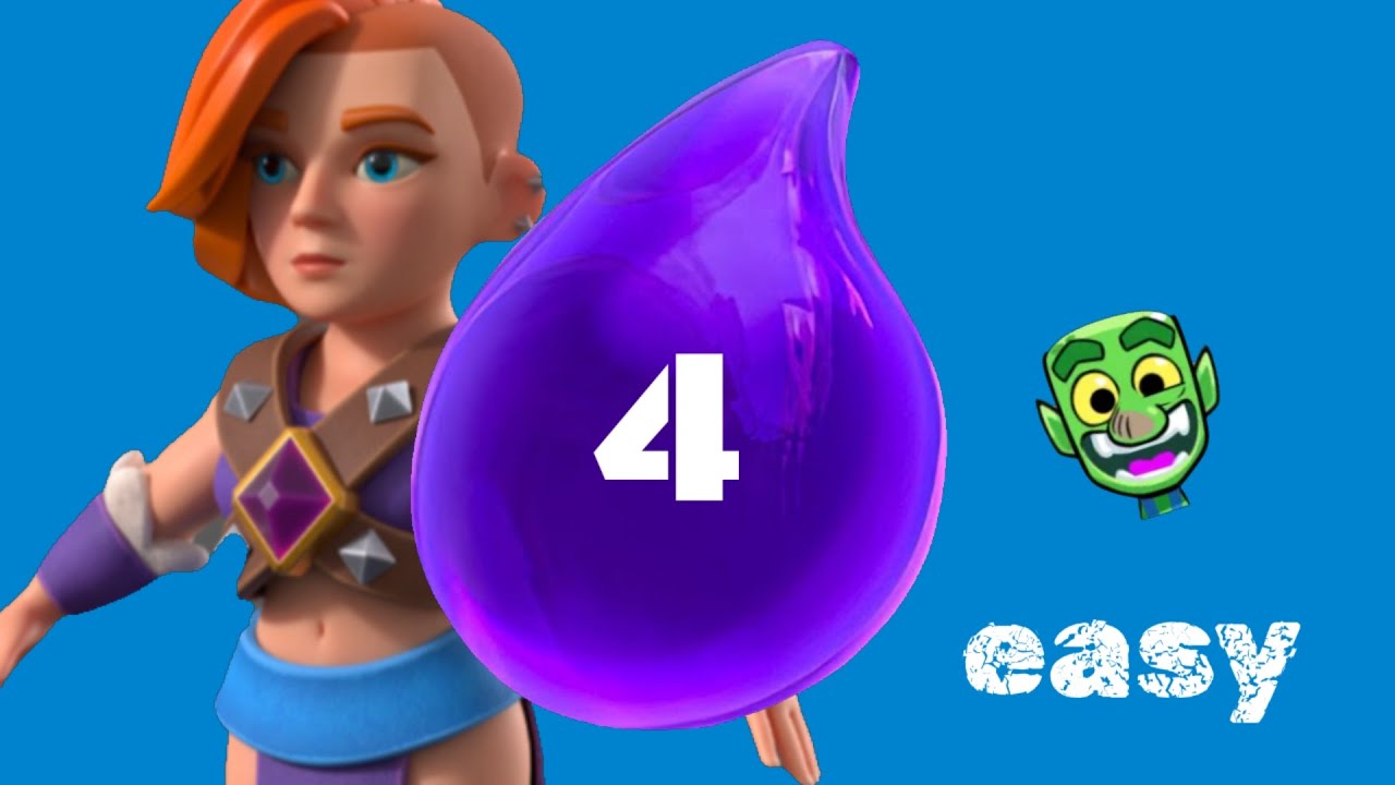 I used only 4 elixir cards... - YouTube