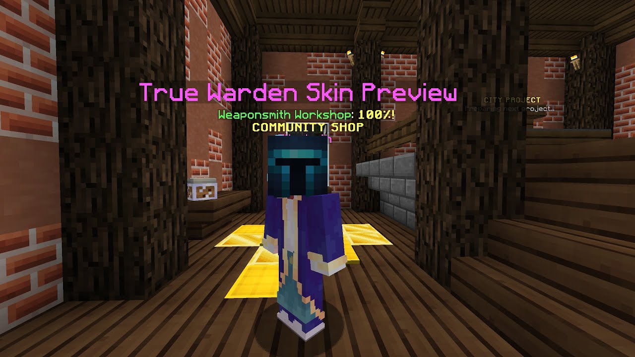 Opinion on True Warden Helmet skin? | Hypixel skyblock - YouTube