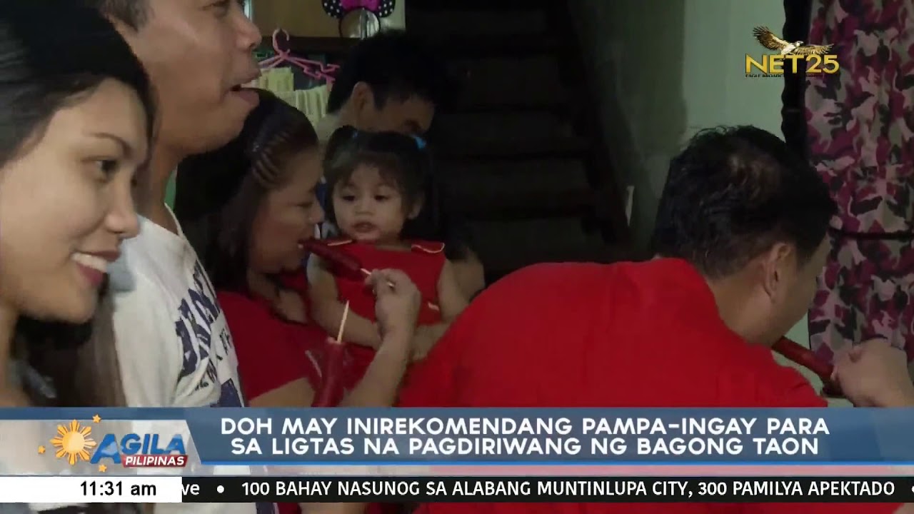 'Iwas Paputok' campaign, inilunsad ng DOH - YouTube