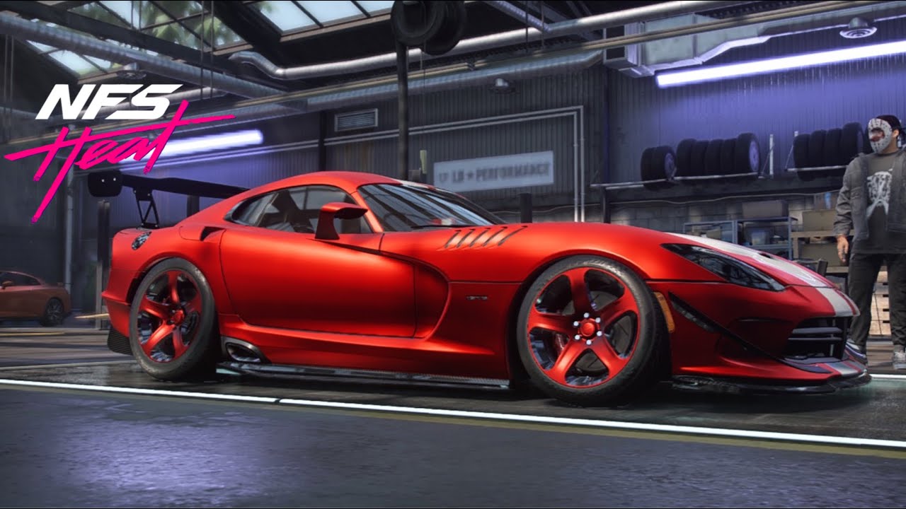 SRT viper ultimate + build in need for speed heat - YouTube