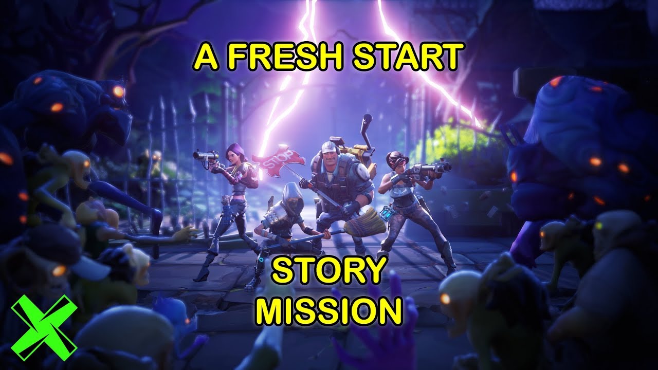 FORTNITE | A Fresh Start - Story Mission - YouTube