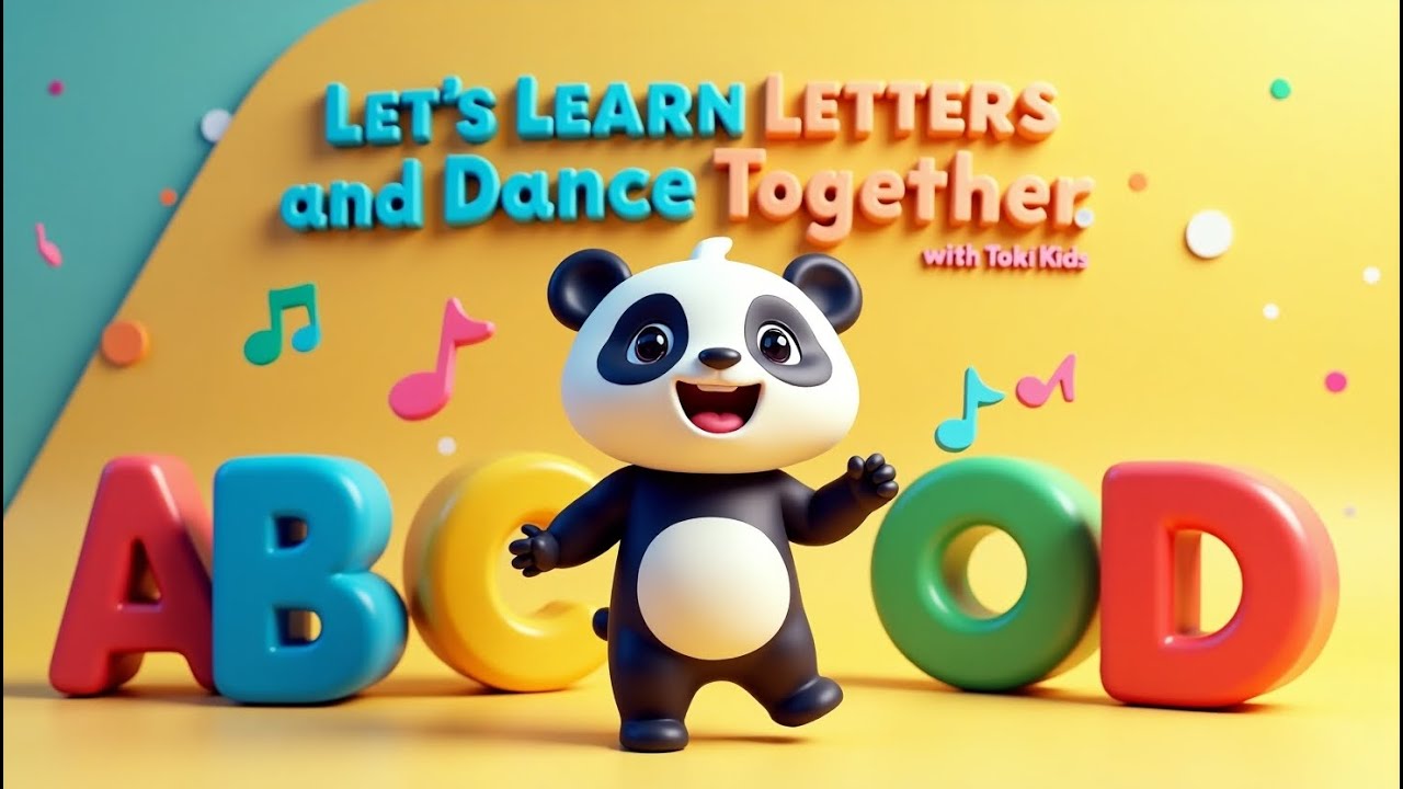 Learn ABC with Dance and Song 🎶 | Alphabet Learning for Kids with Toki ...