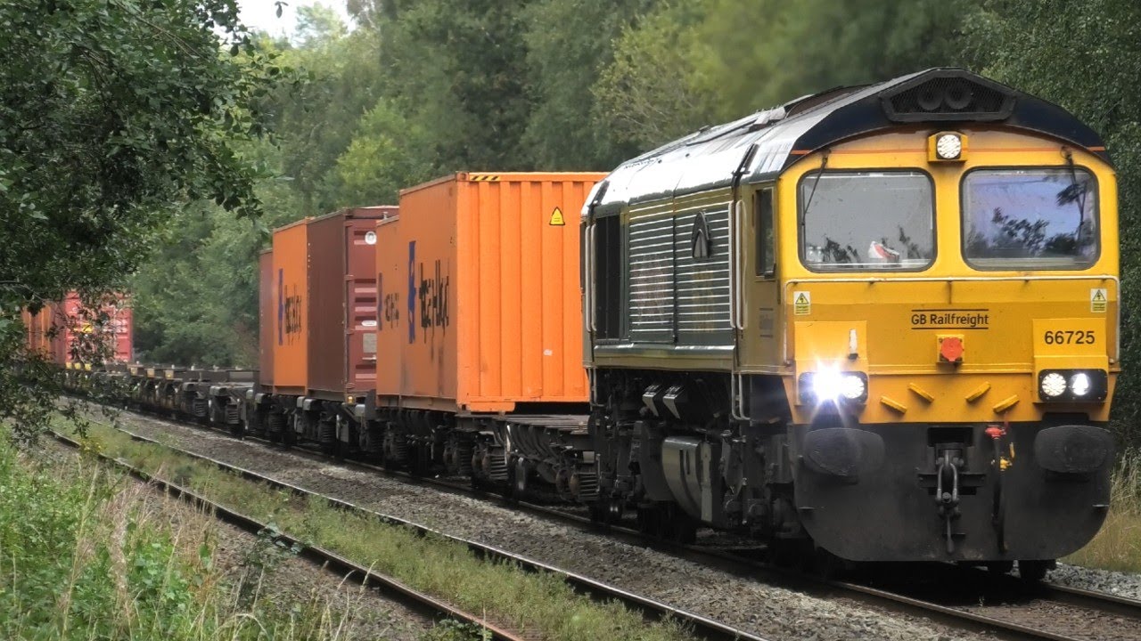 Freight trains roll along the Sutton Park Line (ft - 975025 'Caroline ...