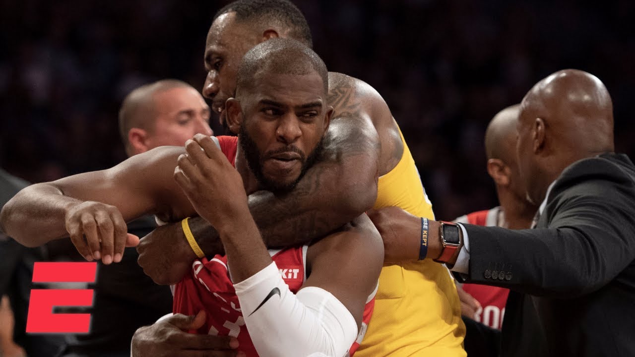 Chris Paul, Rajon Rondo and Brandon Ingram ejected after Rockets and ...