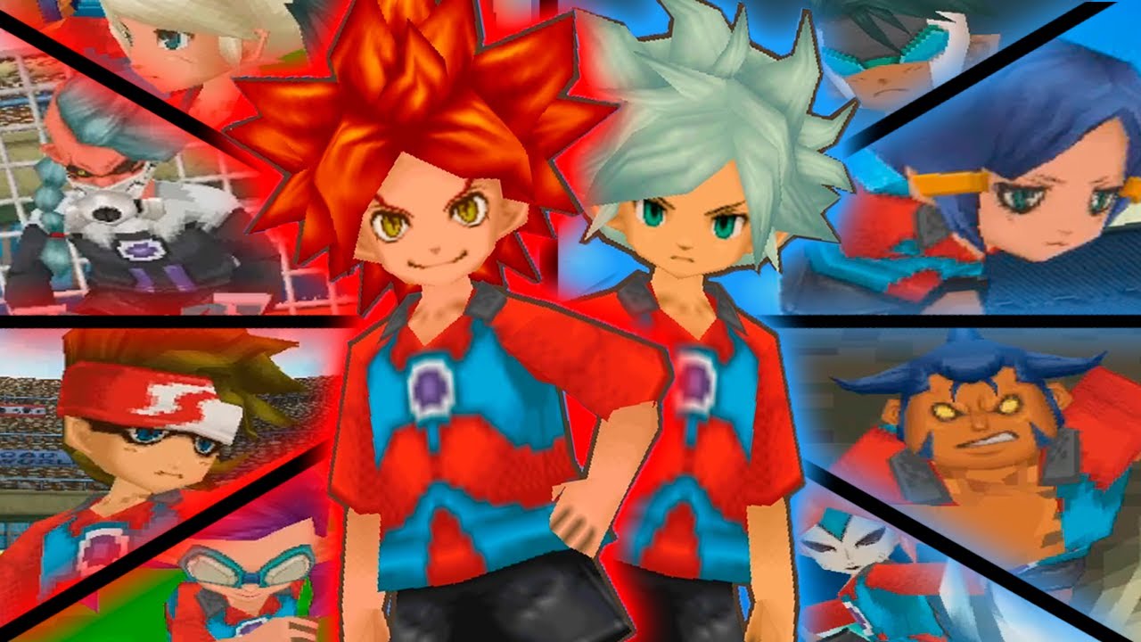 Chaos | All Techniques | Inazuma eleven DS Series - YouTube