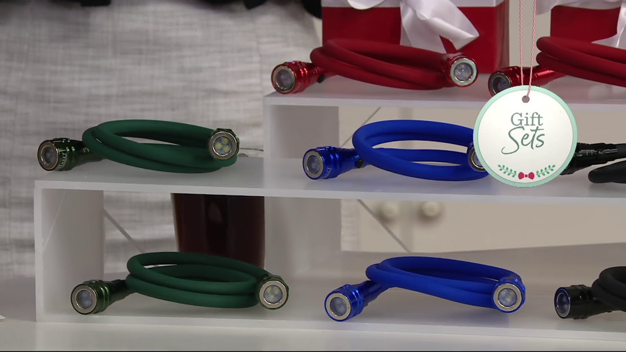 HALO Set of 2 Flex Light Magnetic Flashlights on QVC - YouTube