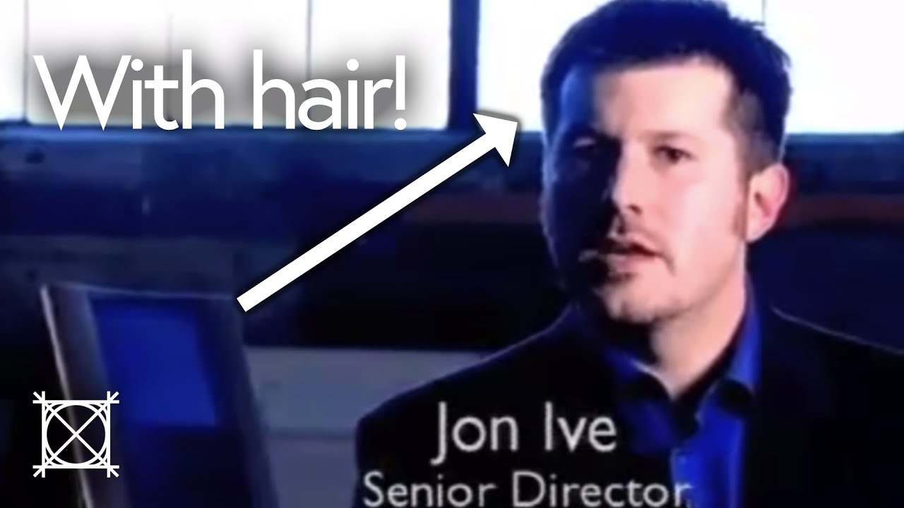 Jony Ive WITH HAIR LOL - YouTube
