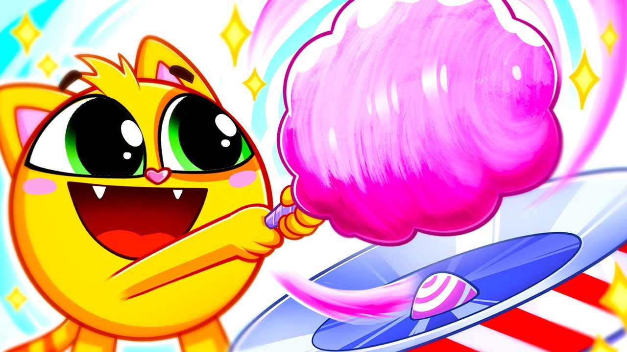Cotton Candy Machine 🍭🤤 | This Is Cotton Candy 🍧| Songs for Kids by ...