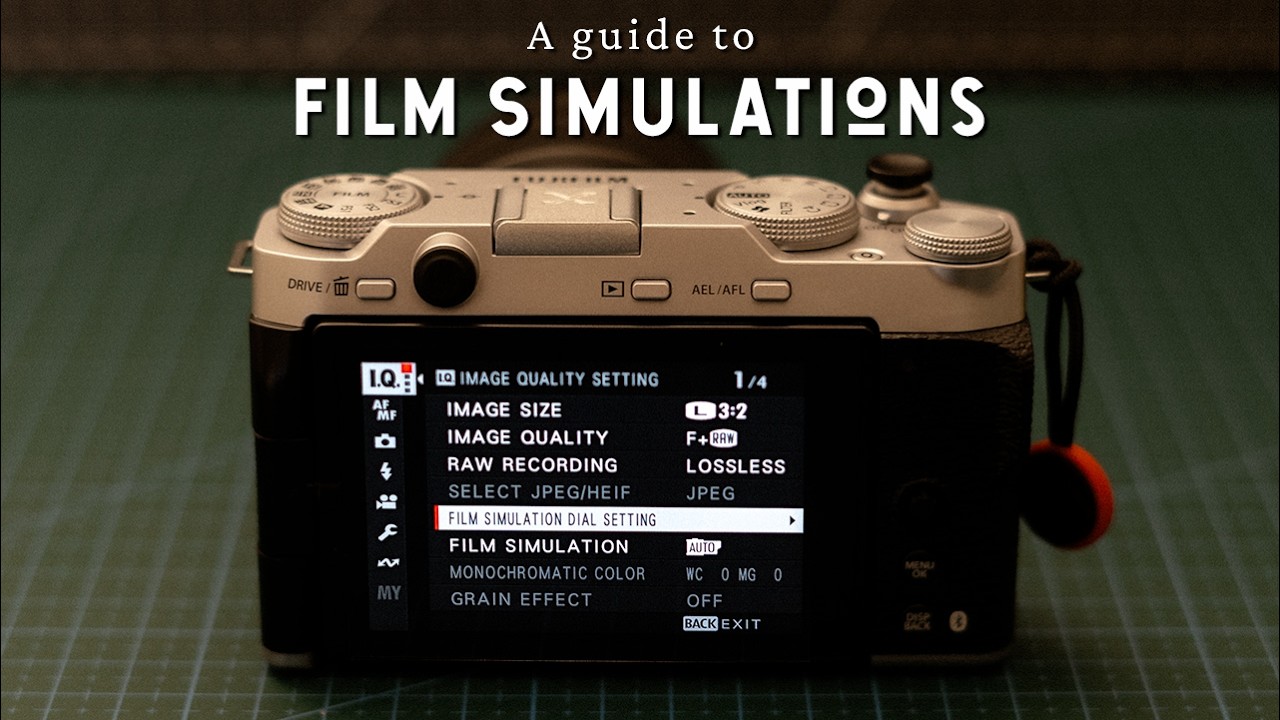 How to Use Film Simulations on the Fujifilm X-M5 (Complete Guide) - YouTube
