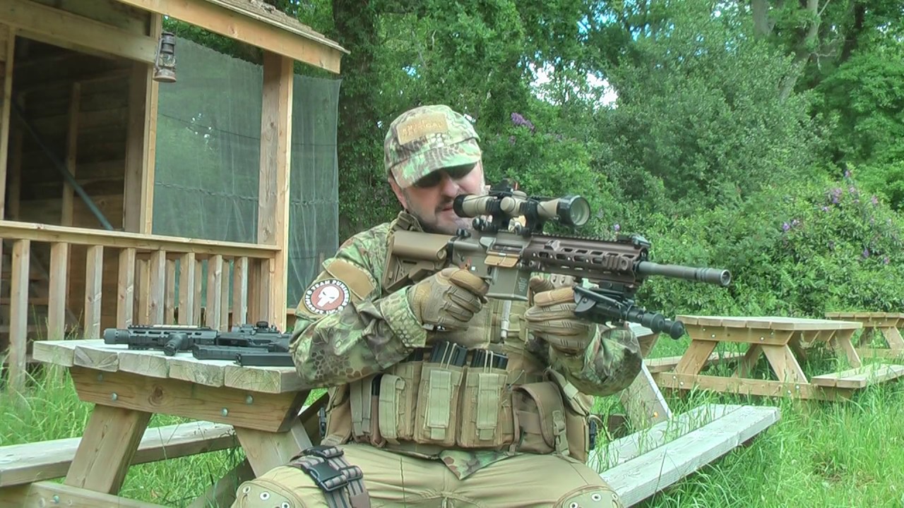 Tokyo Marui 416 Delta Custom review - TM 416D H&K 416 - YouTube